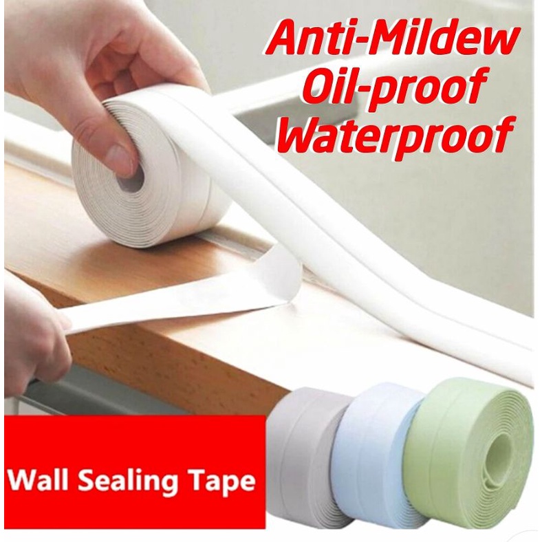 WALL SEALING WATERPROOF BATHROOM SHOWER TOILET KITCHEN CORNER LINE SINK ...