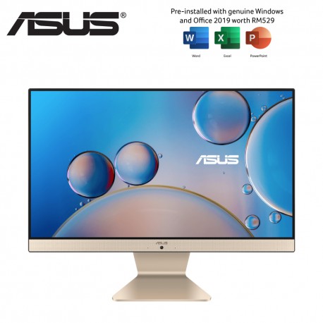 Asus Vivo AIO M3200WU-AKBA008TS 21.5" FHD All-In-One Desktop PC ( Ryzen ...
