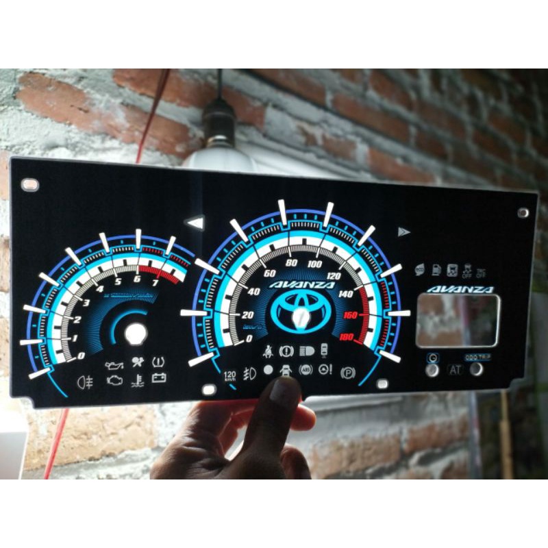 Speedometer Board custom All new avansa, xenia, veloz | Shopee Malaysia
