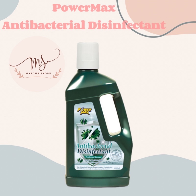 Cosway PowerMax Antibacterial Disinfectant - 1000ml‼️ ReadyStock | Mop ...