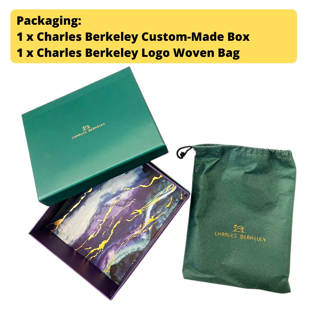 Charles Berkeley ETHAN Men's Wallet Genuine Leather Wallet for Men Bi ...