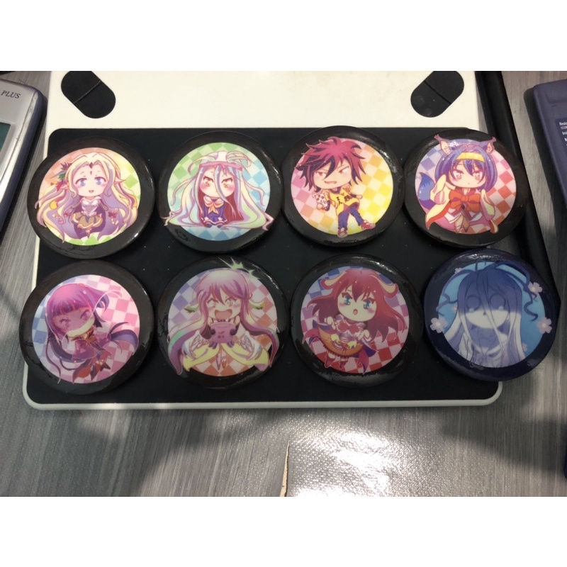 No Game No Life NGNL Anime Fanart Badges Badge Pin Button Cute Kawaii ...