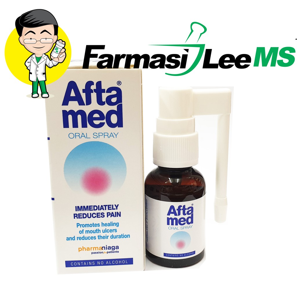 Aftamed Oral Spray 20ml (Exp 07/2026) 30mg/100g | Shopee Malaysia