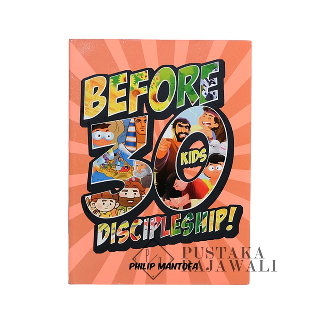 Before 30 DISCIPLESHIP KIDS Indonesia: Orange Book cover | Shopee Malaysia