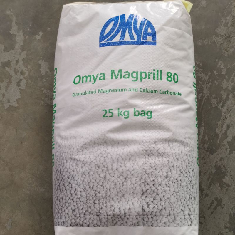 OMYA MAGPRILL 80 (PRODUCT OF GERMANY) 25KG ( BETTER THAN DOLOMITE ...