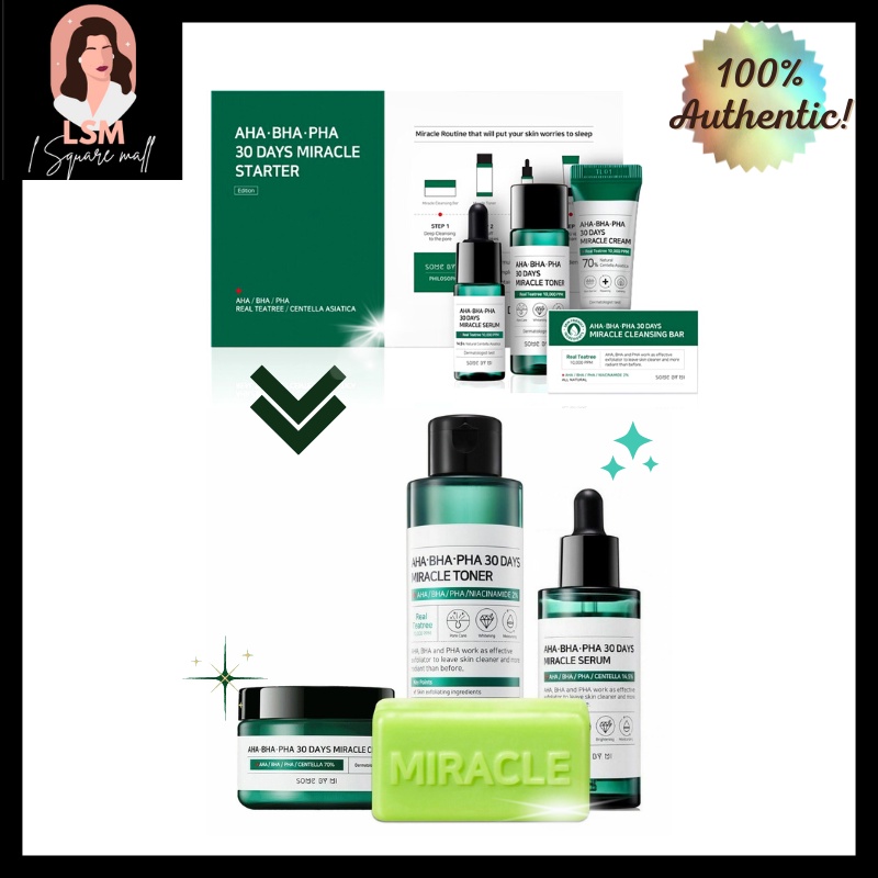 (SOMEBYMI) Some By Mi AHA BHA PHA 30 Days Miracle Full Set/ Starter Kit ...