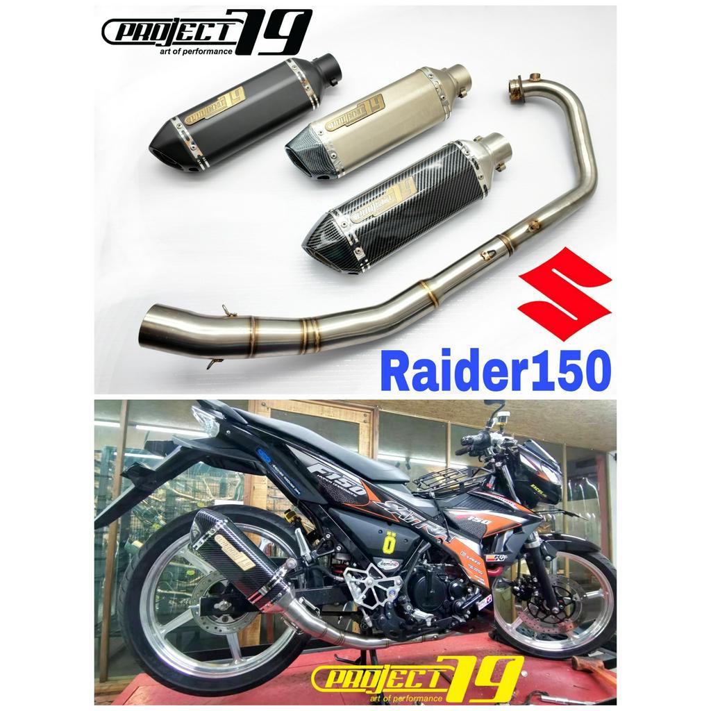 Project79 Suzuki Raider 150 Exhaust Piping Slip on Muffler Motor ...