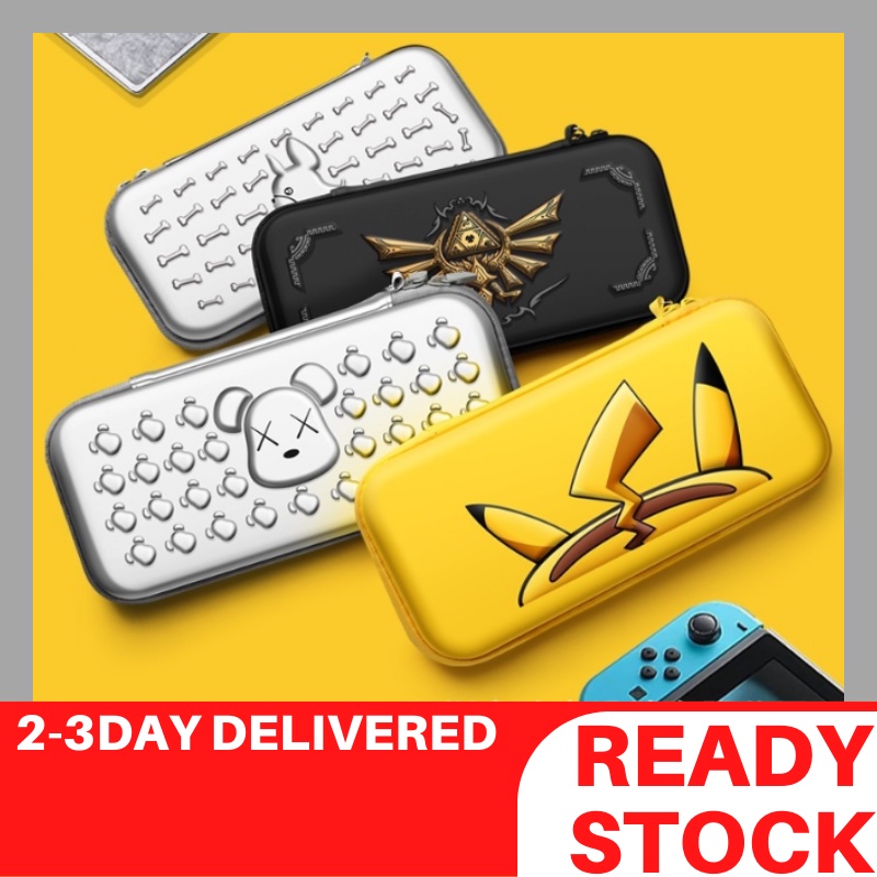 Nintendo Switch / Switch OLED Storage Bag | Zelda & Pikachu Game Theme ...