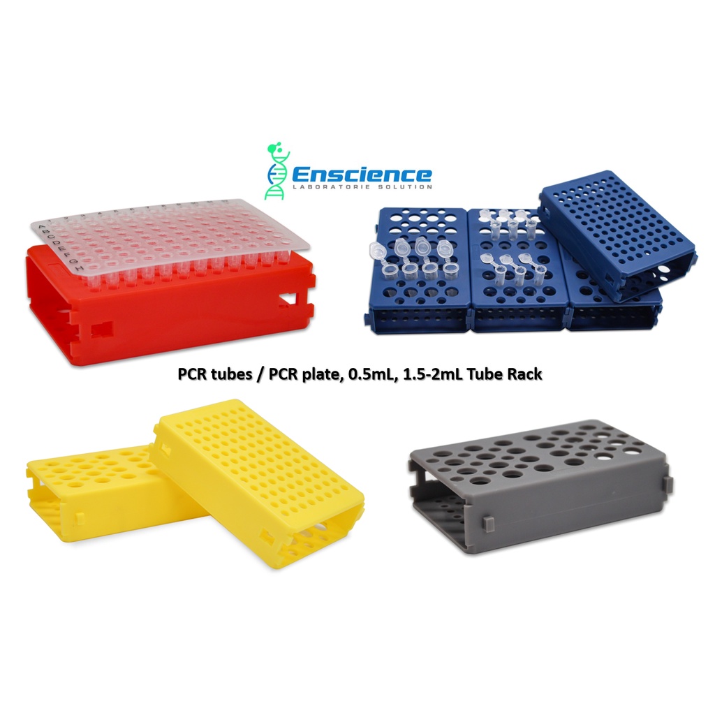 BIOSHARP 0.1/ 0.2mL PCR tubes, PCR Plate Rack,1.5 mL Microcentrifuge ...
