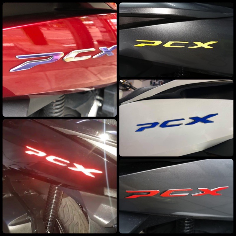Pcx Logo Sticker2014-2024 Sticker (Attached To Original Logo) | Shopee ...