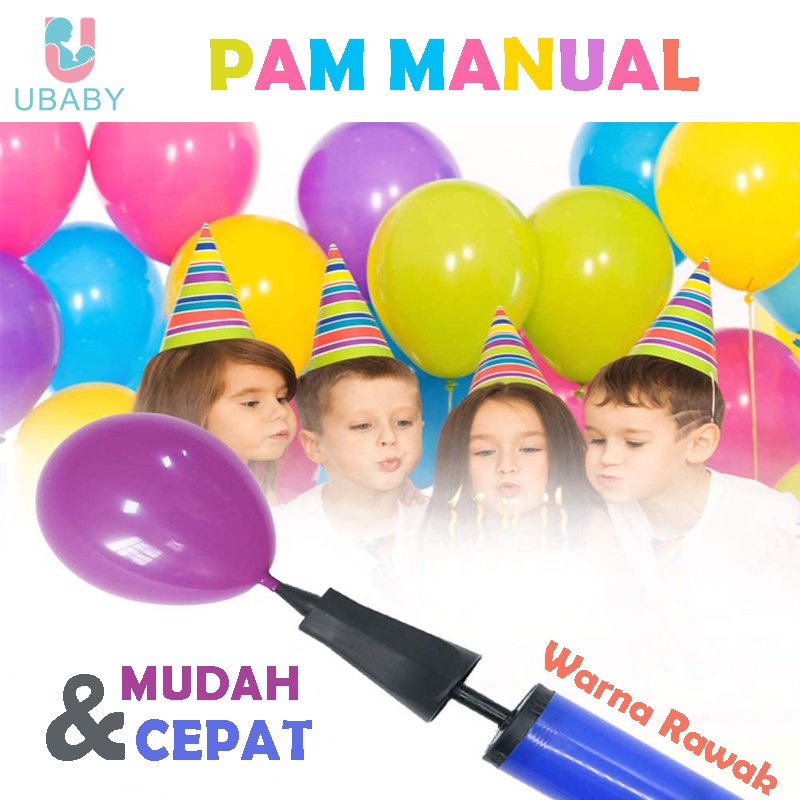 Pam Tangan Manual Pam Belon Balloon Pump Manual Fast And Easy | Shopee ...