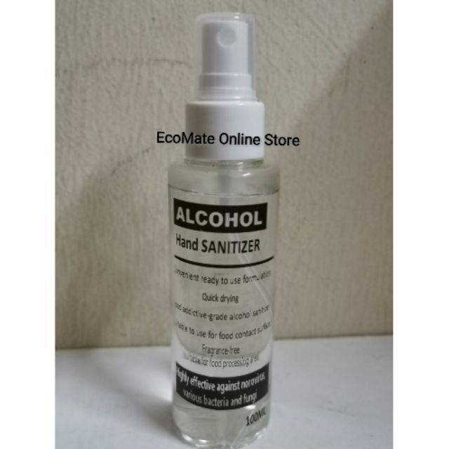 Ready Stock AlcoMate 72% Ethyl Alcohol Hand Sanitizer Spray | Shopee ...