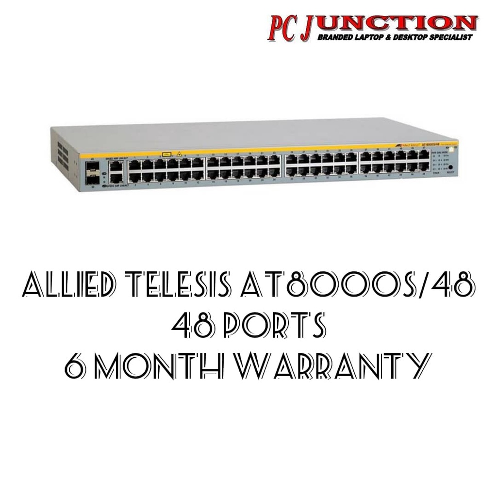 Allied Telesis 8000S/48 Stackable Gigabit Edge Switch | Shopee Malaysia