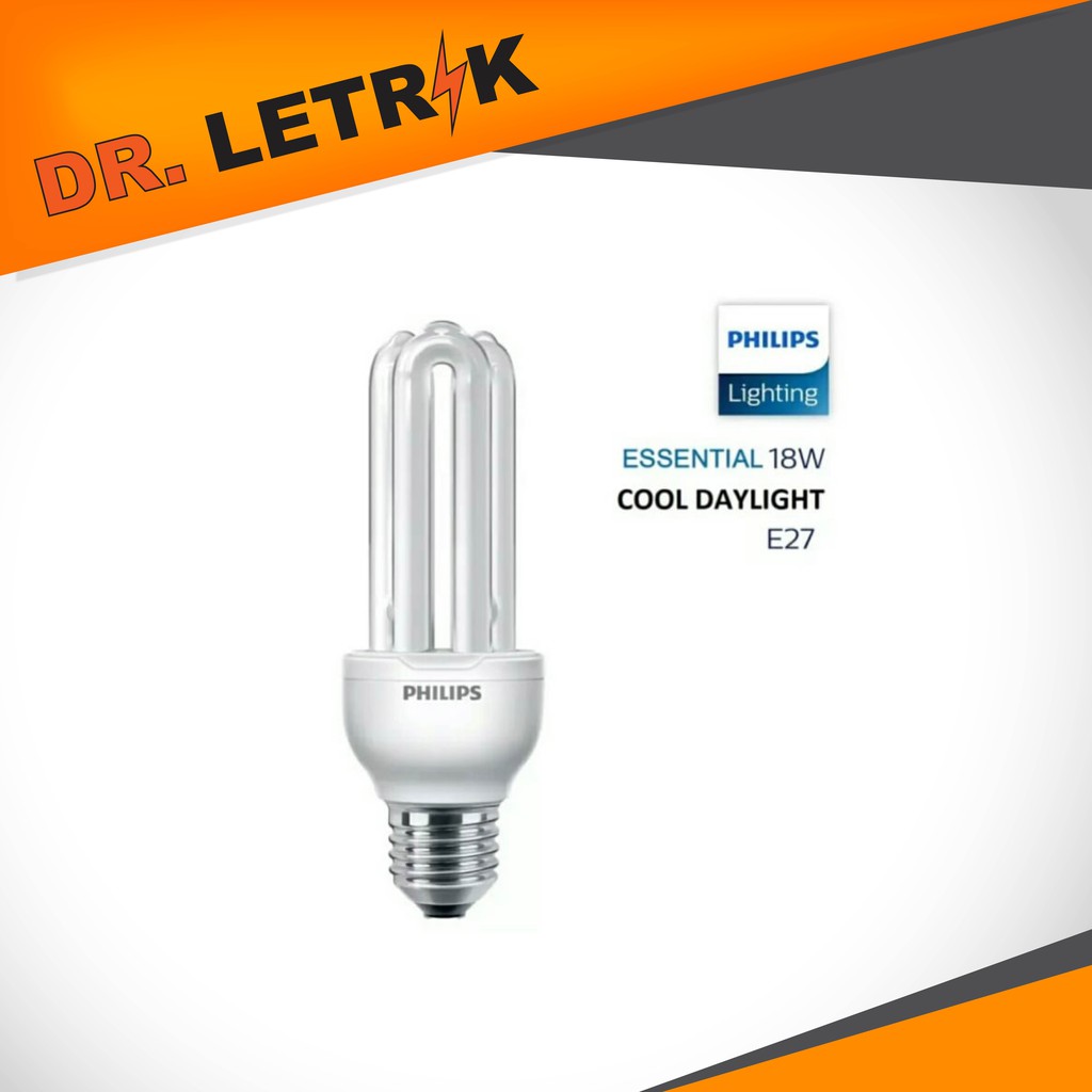 12pcs PHILIPS E27 Bulb Essential PLCE 18W ( Warm White / Cool Daylight ) | Shopee Malaysia