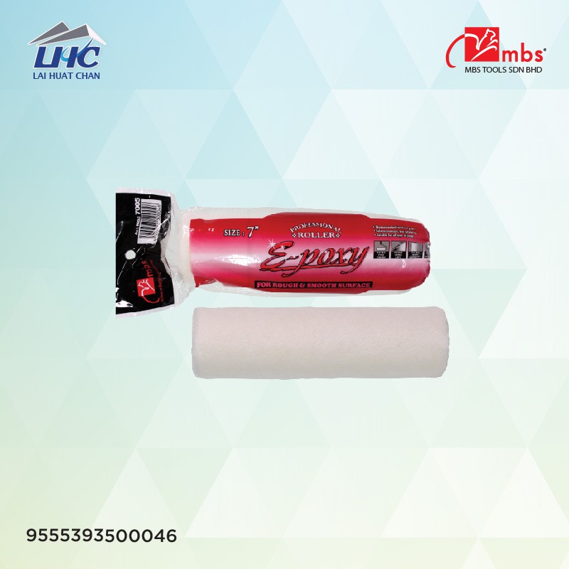 7005 MBS 7" E-Poxy Paint Roller Refill / Berus Roller Cat | Shopee Malaysia