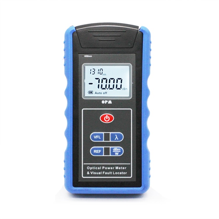Fiber Optic Tester with Optical Power Meter and VFL Visual Fault ...