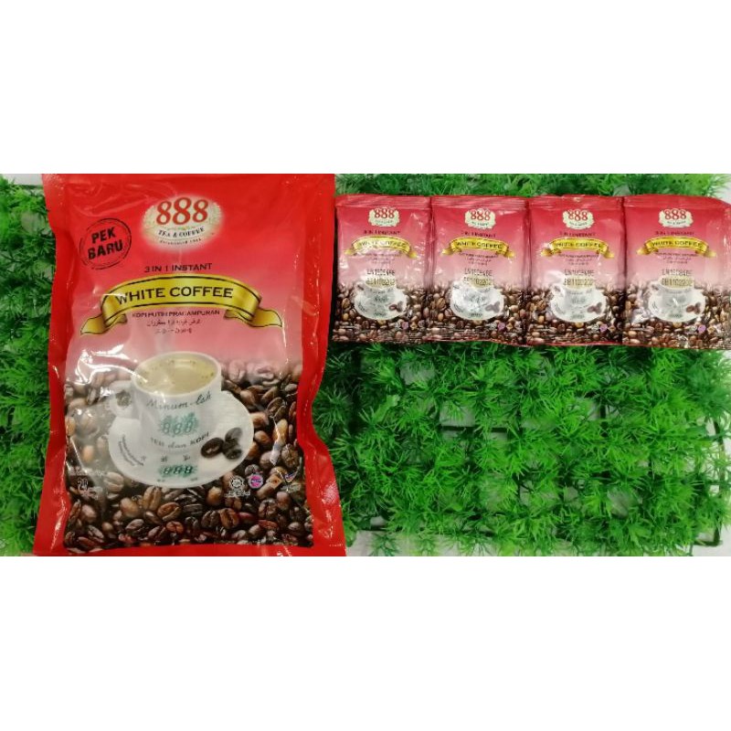 888 17g x 20s 3 Dalam 1 Kopi Putih Segera / 3 in 1 Instant White Coffee ...