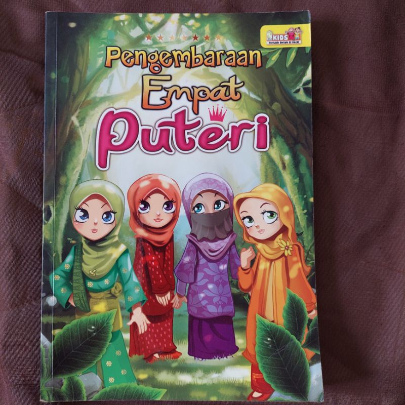 🧸BUKU CERITA PUTERI (PRELOVED)🧸 Pengembaraan Empat Puteri | Shopee Malaysia