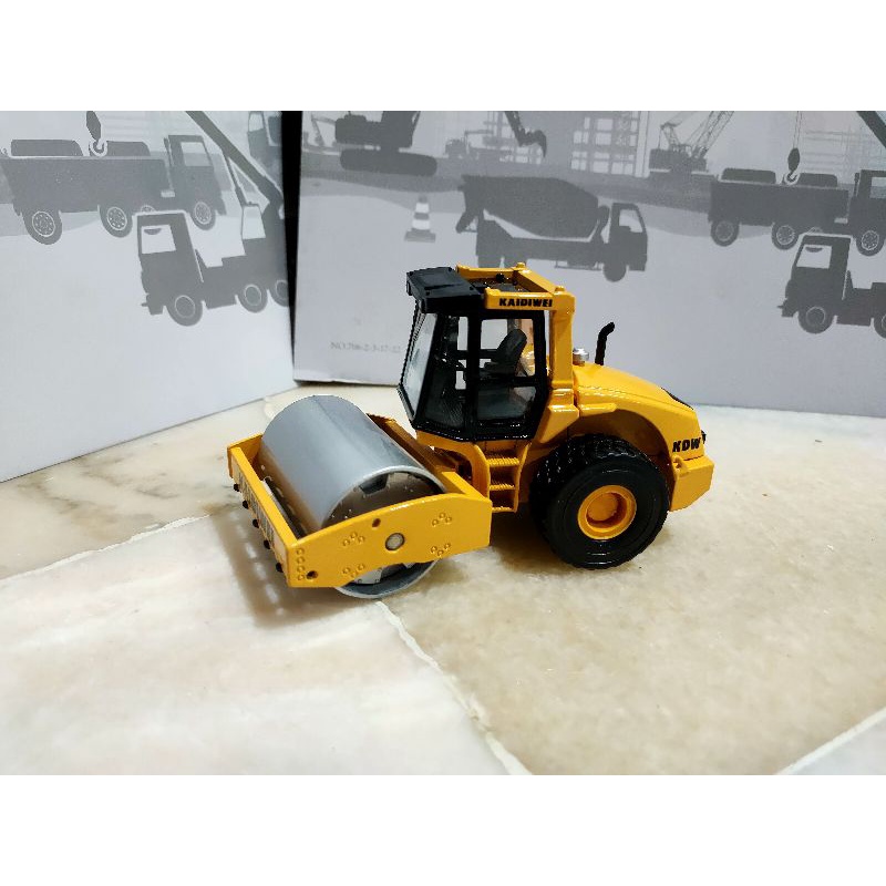 Road roller besi kereta giling besi single drum roller | Shopee Malaysia