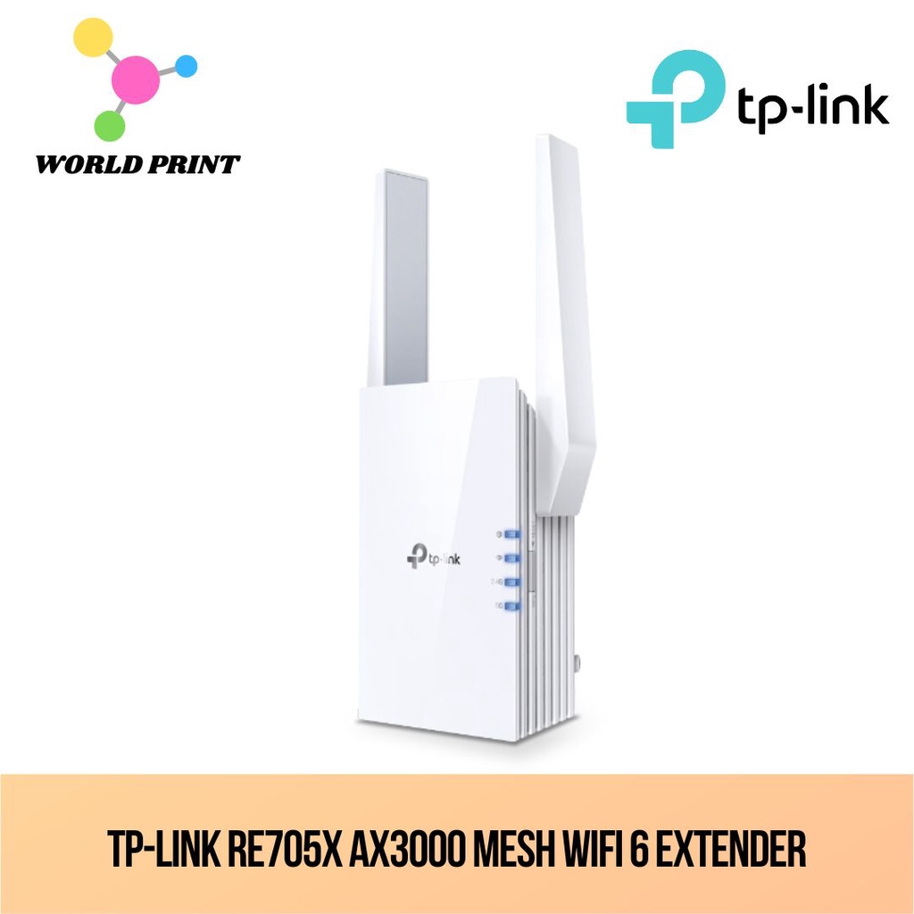 TP-LINK RE705X AX3000 Mesh WiFi 6 Extender | Shopee Malaysia