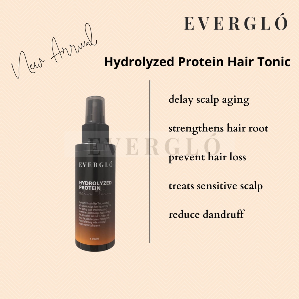 Everglo Hair Tonic Hydrolyzed Protein /Tonic Hydrolyzed/蛋白水解生发水 ...