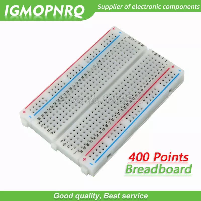 1PCS 400 Points Solderless Bread Board Breadboard PCB Test Board 400 ...