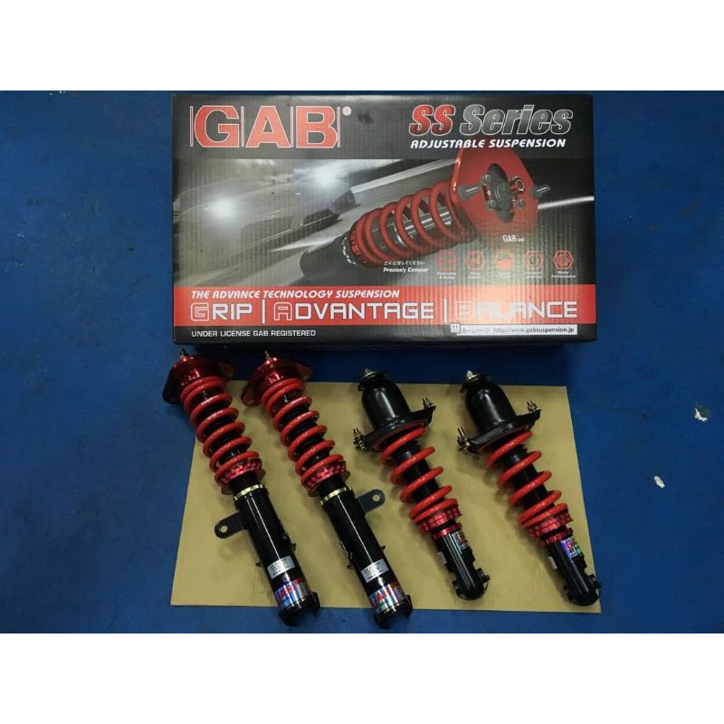Toyota Caldina - GAB SS SERIES FULLY ADJUSTABLE HILOW SOFT HARD ...