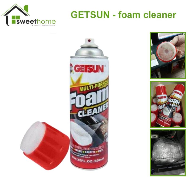 GETSUN FOAM Multi Purpose CLEANERS (650ML) | Shopee Malaysia
