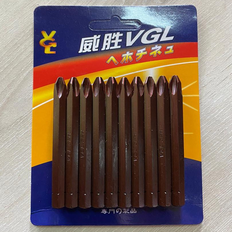 Phillips VGL Impact Driver Mata Impact 3Ph x 80MM/ 2ph x 80L Bit Kasa ...