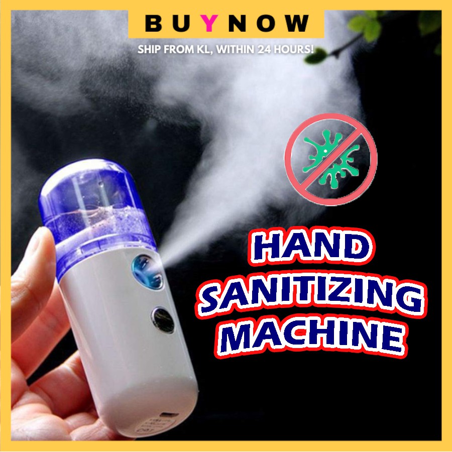 Portable USB Sanitizer Spray Machine Nano Spray Gun Antivirus ...