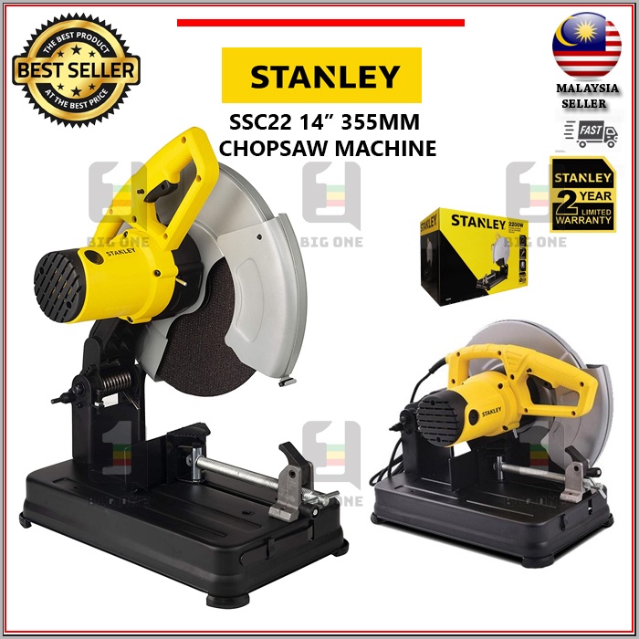 (2 YEAR WARRANTY) STANLEY 2200W SSC22 14" CHOPSAW 355MM CHOP SAW CUT ...