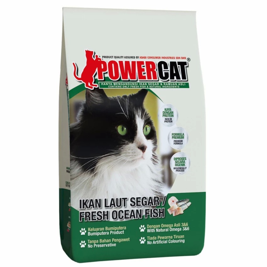 Power Cat Fresh Ocean Fish 7kg | Shopee Malaysia