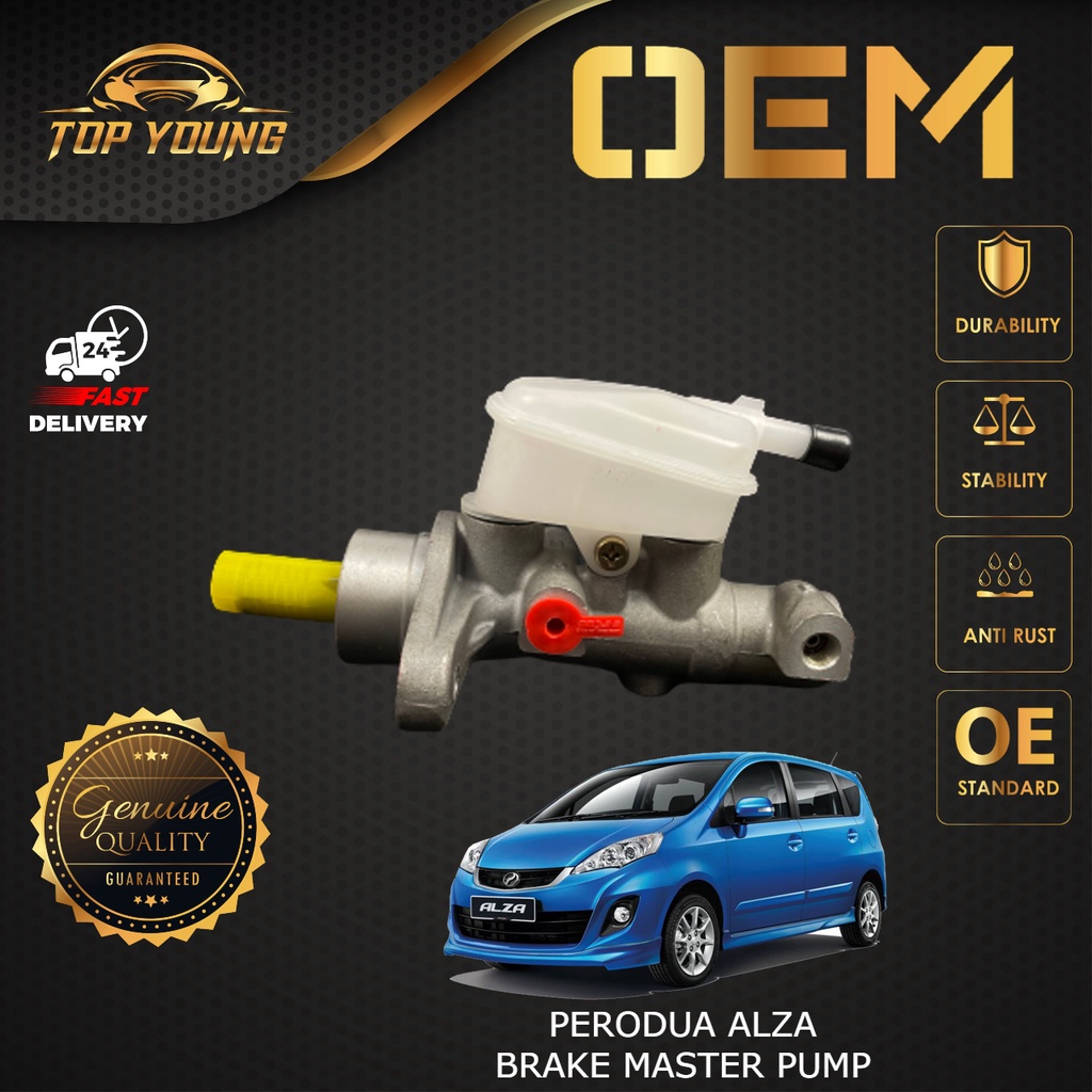 PERODUA ALZA BRAKE MASTER PUMP ABS OR NON ABS ORIGINAL QUALITY 100% ...
