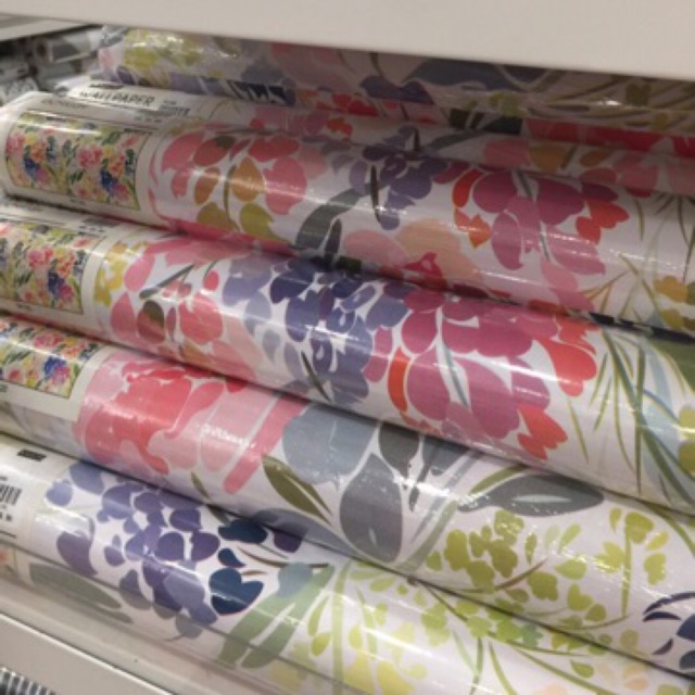 Kaison Wallpaper Sticker 45cm x 10m (Floral) | Shopee Malaysia
