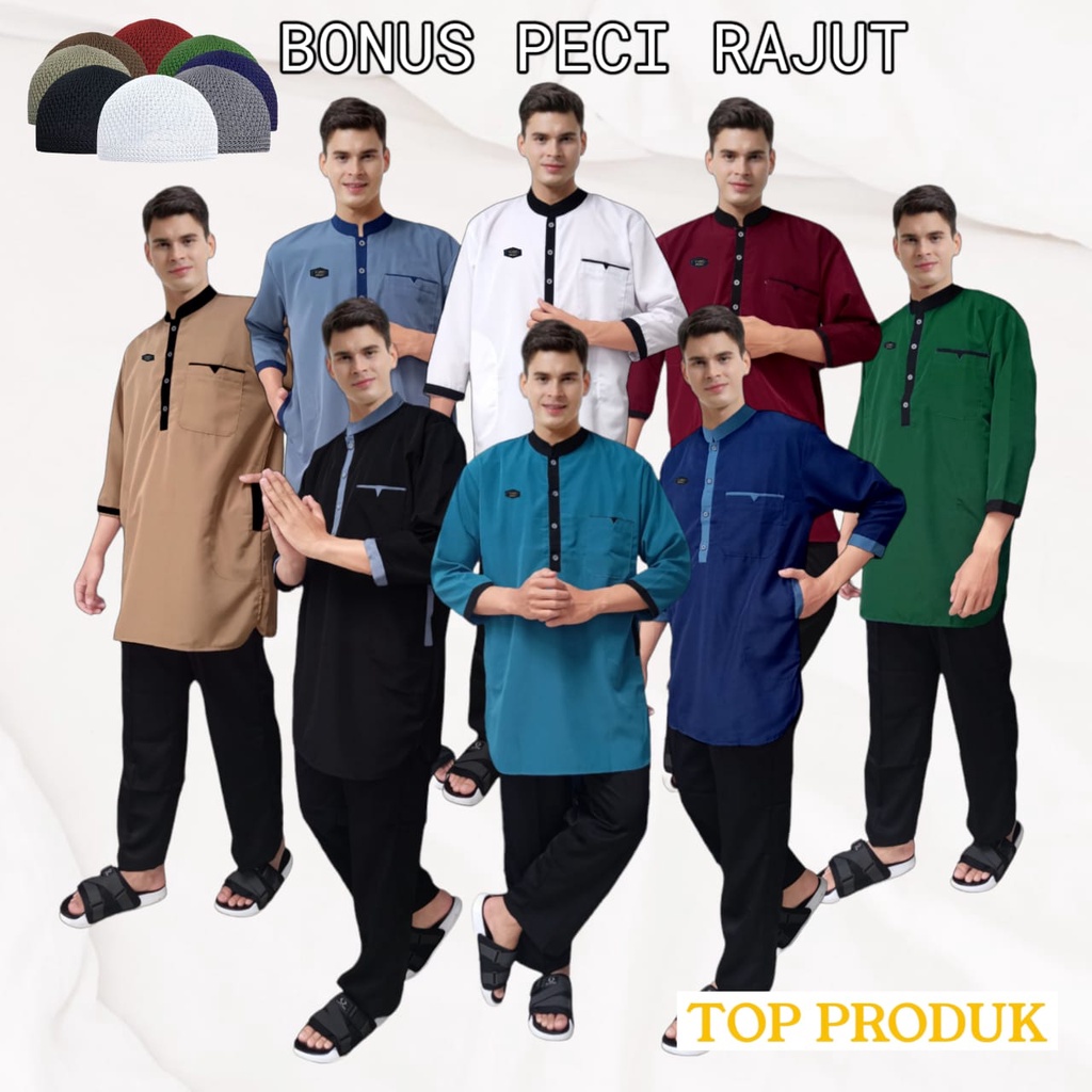 Koko kurta pakistan Adult And Teenage Men 3/4 Sleeve/AL-BUKHORI ...