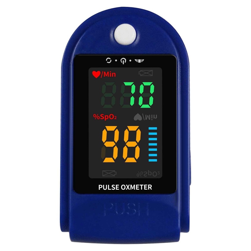 Fingertip Pulse Oximeter Mini SpO2 Monitor Oxygen Saturation Monitor ...