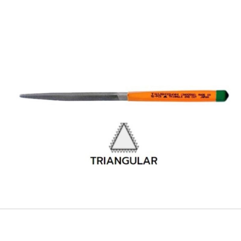 TSUBOSAN TRIANGLE FILES 6MM SA 01002 MADE IN JAPAN (10066751) | Shopee ...