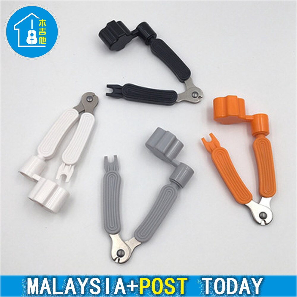 【FastDelivery】3 in 1 Guitar Peg String Winder String Pin Puller String ...