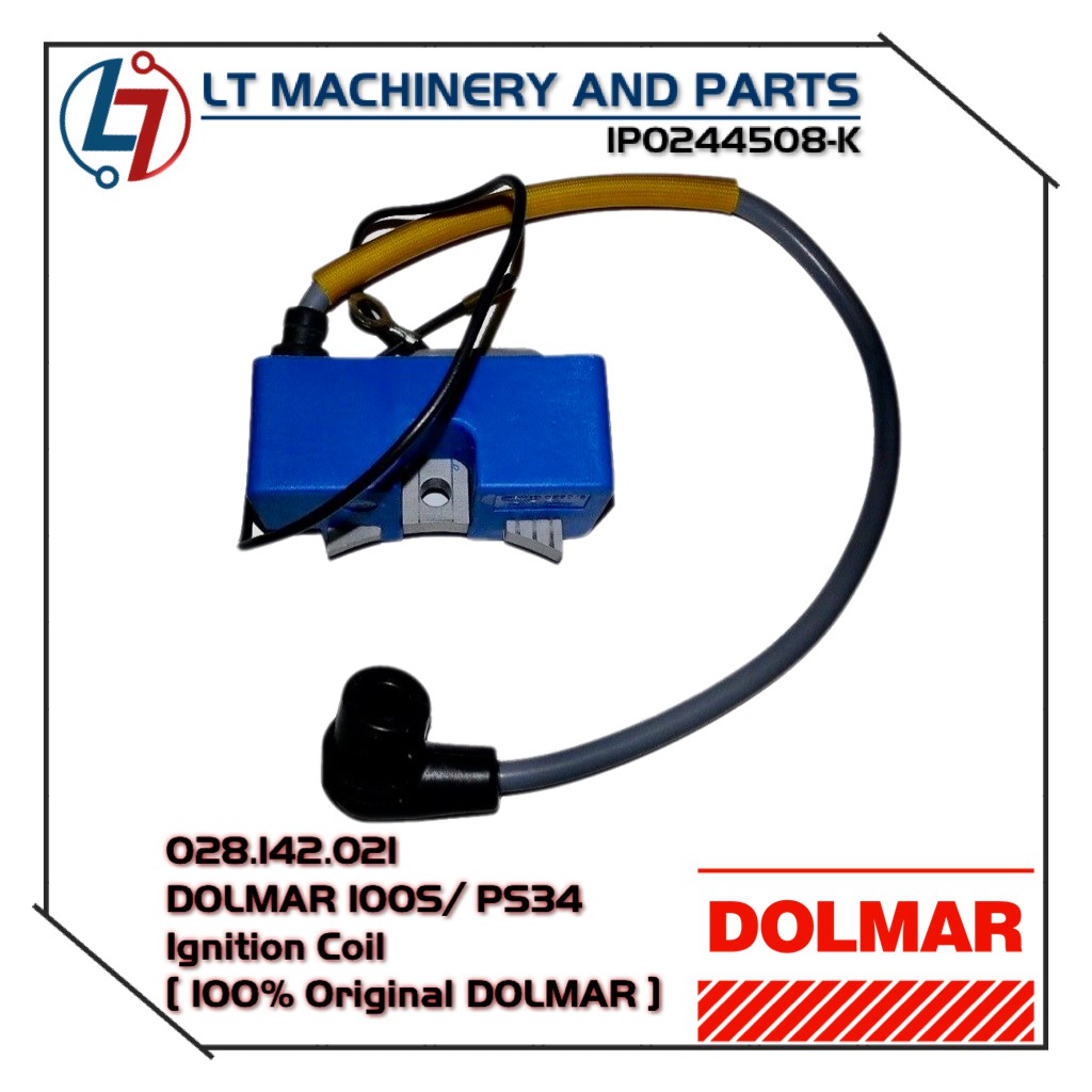 [ 100% Original DOLMAR ] Dolmar 100S/ PS34 Ignition Coil *028.142.021 ...