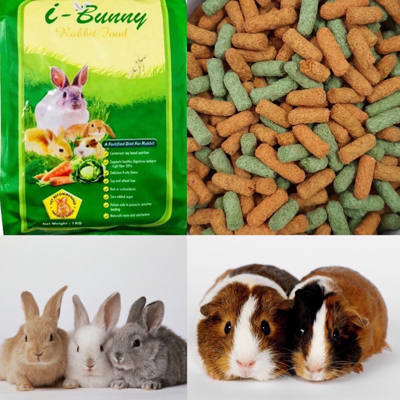 I-Benny Rabbit Food Repack 1kg Makanan Arnab Repack 1kg Bunny Food ...