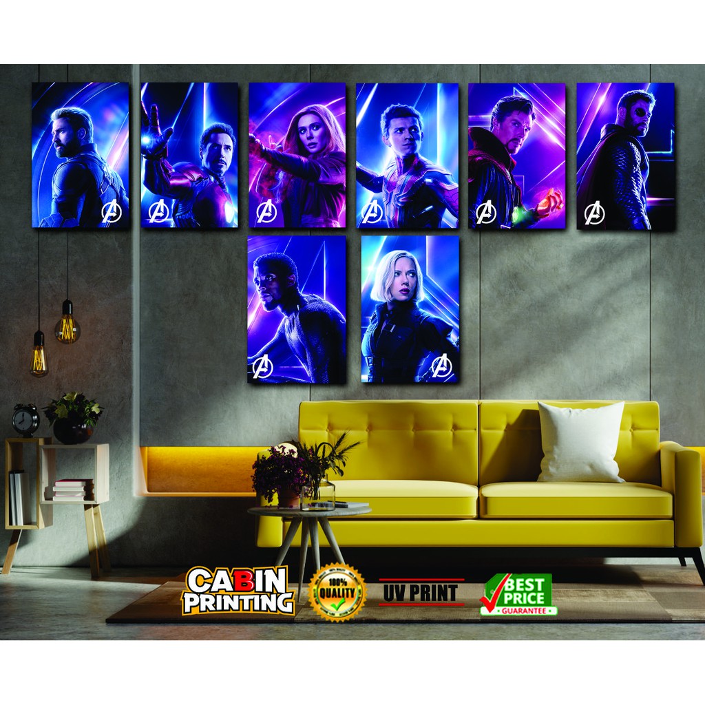 MARVEL DECORATION FRAME | Shopee Malaysia