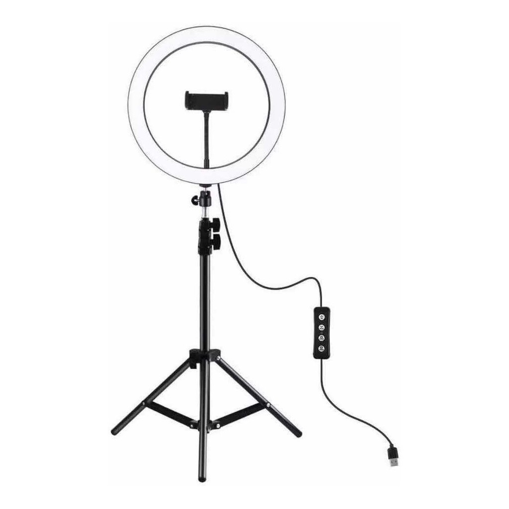 SELFIE RING LIGHT LED LAMP 26cm/33cm WITH 2.1M TRIPOD STAND BEAUTY ...