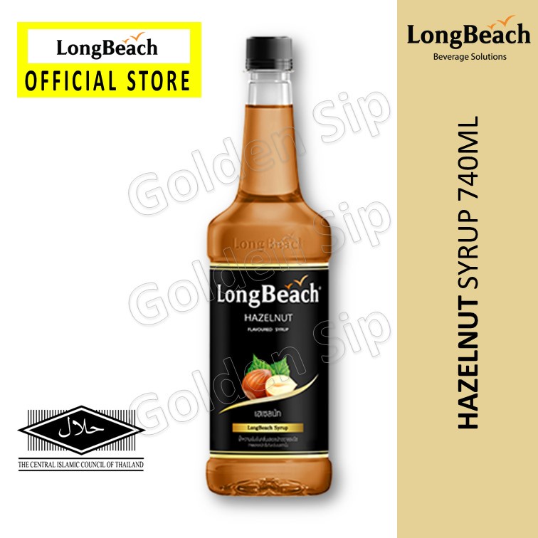 Long Beach Syrup Hazelnut (Coffee Syrup) 740ml (READY STOCKS) | Shopee ...