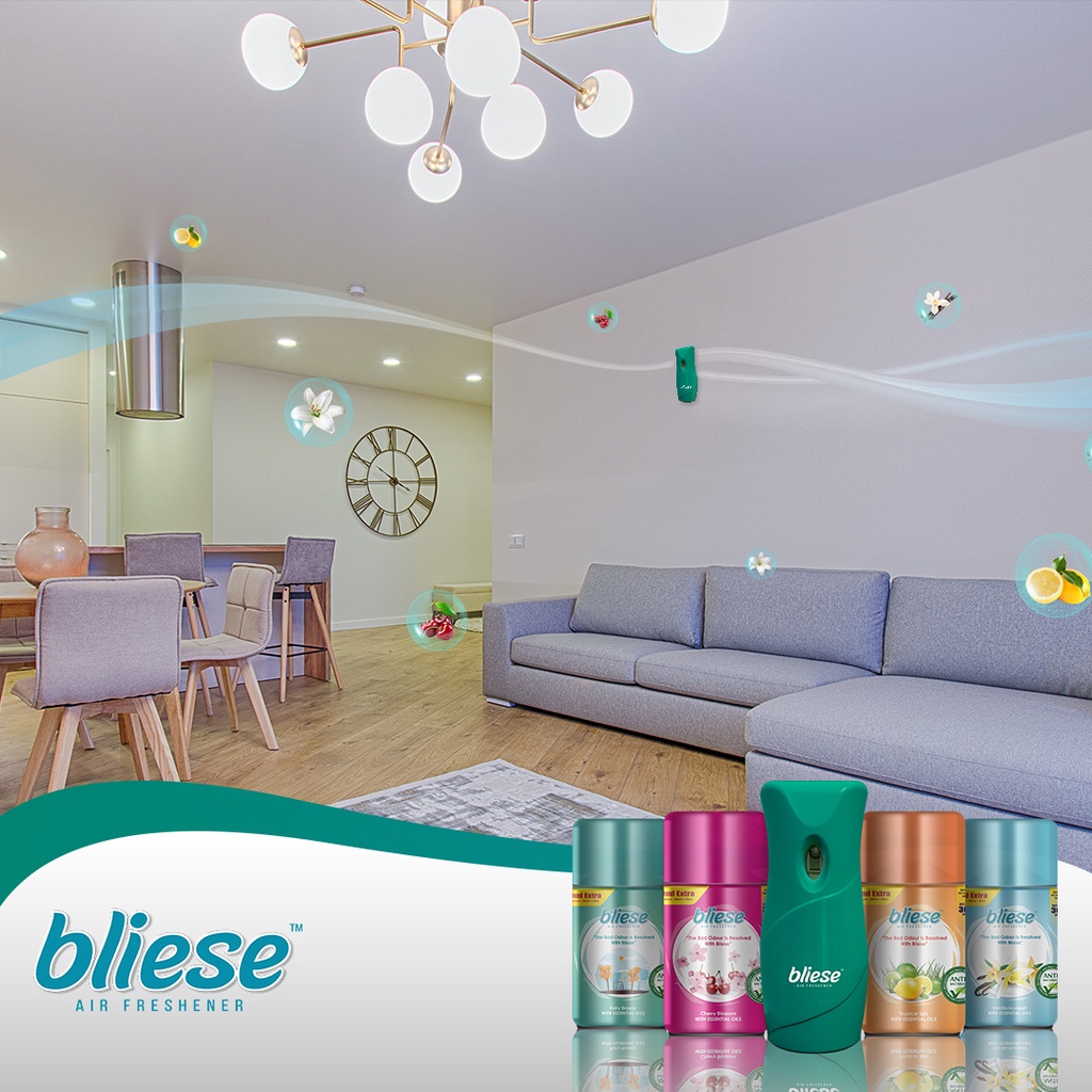 BLIESE Bliesematic Automatic Air Freshener Spray with Antibacteria ...