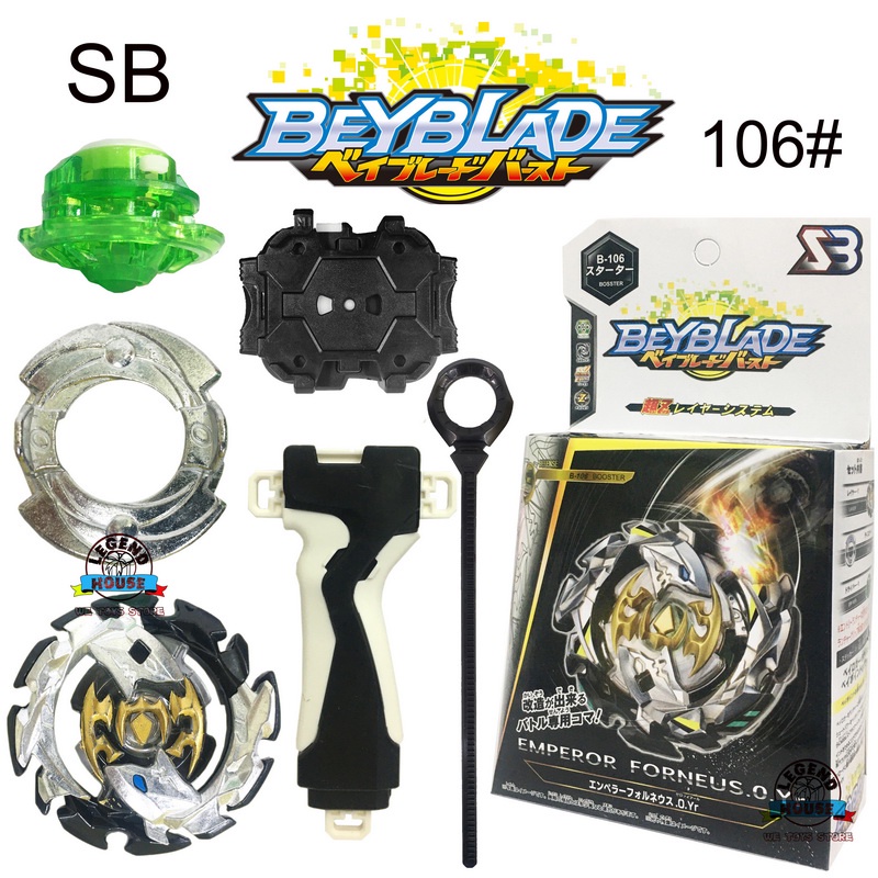 SB Brand Beyblade Burst GT B-106 Beyblade Toy Emperor Forneus .0.Yr ...
