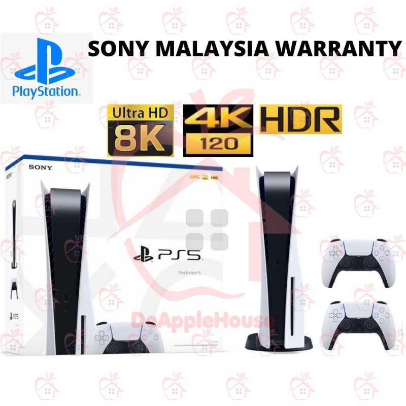 (READY STOCK) SONY PlayStation 5 PS5 825GB Disc Edition Asia/Malaysia ...