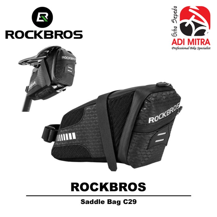 Rockbros C-29 Saddle Bag Folding Bicycle / MTB / Roadbike Bag | Shopee ...