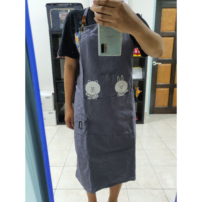 Line friends x Nescafe Barista Apron | Shopee Malaysia