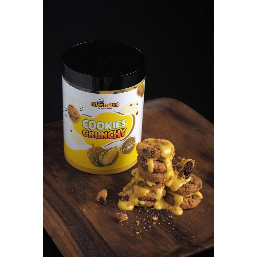 (COOKIES DURIAN PALING SEDAP) MONSTETCookies Crunchy Biskut Durian ...