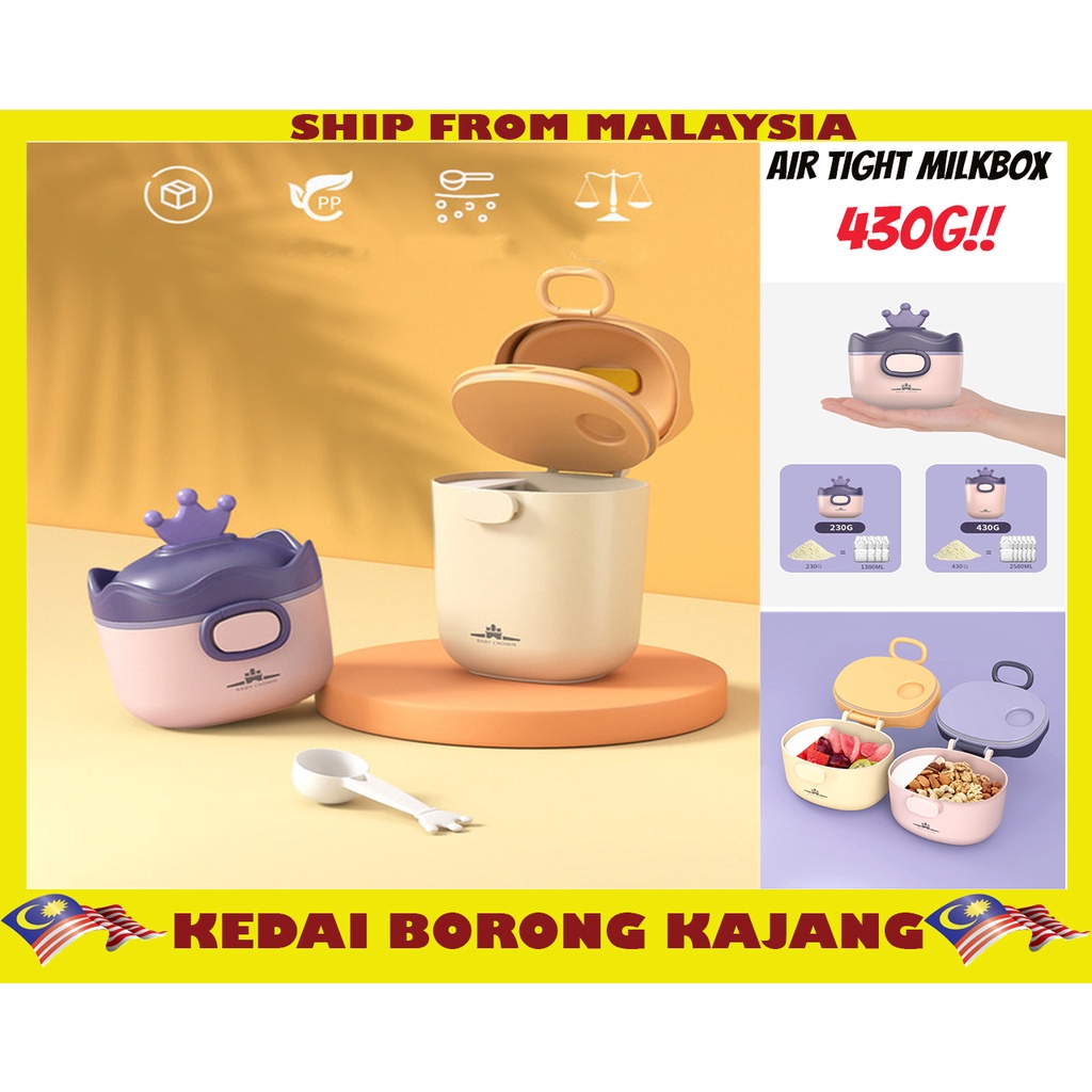Bekas Simpan Susu Kedap Udara | Shopee Malaysia